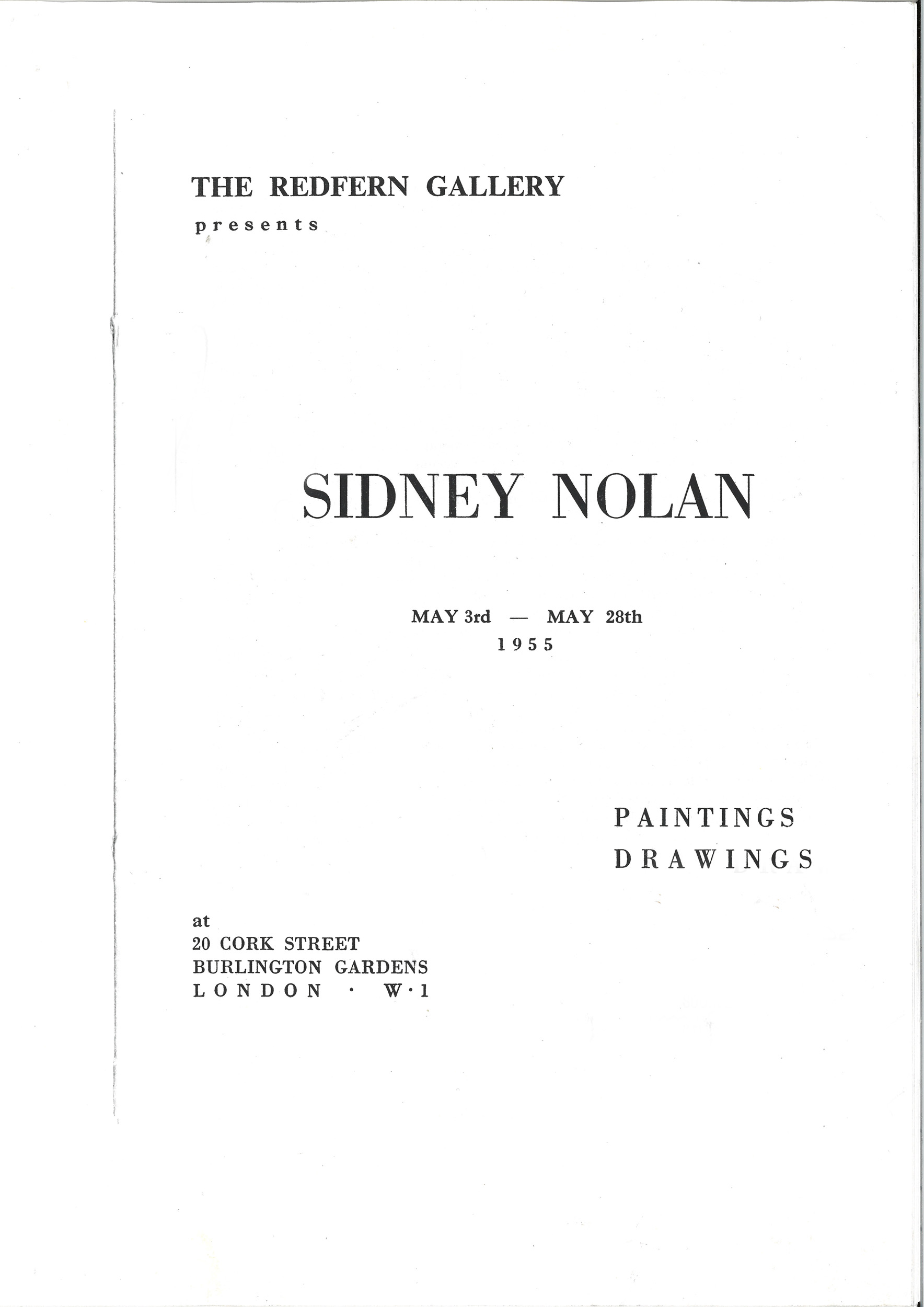 230244 CAT COVER (NOLAN)_B&W.jpg | Fine Art Auction House | Melbourne ...