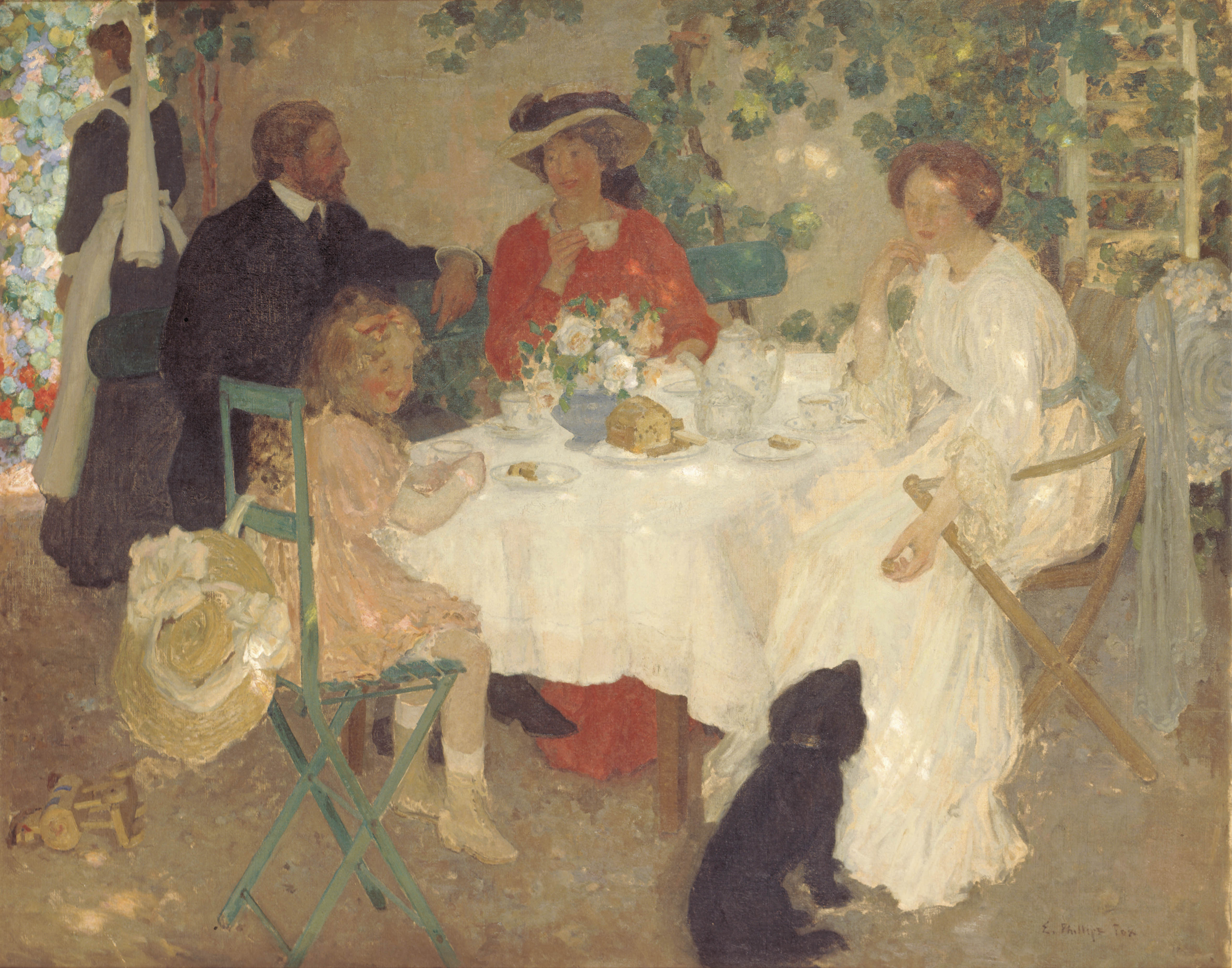 E Phillips Fox Al Fresco (AGSA) copy.jpg | Fine Art Auction House ...