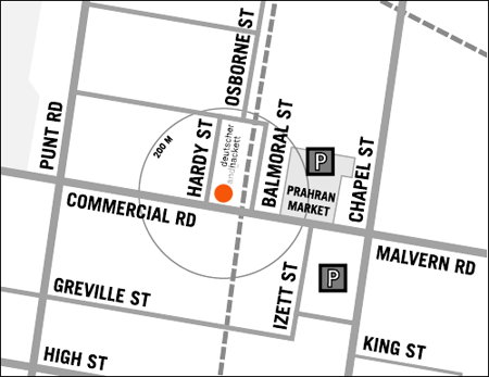a Deutscher and Hackett melbourne gallery map.png | Fine Art Auction ...