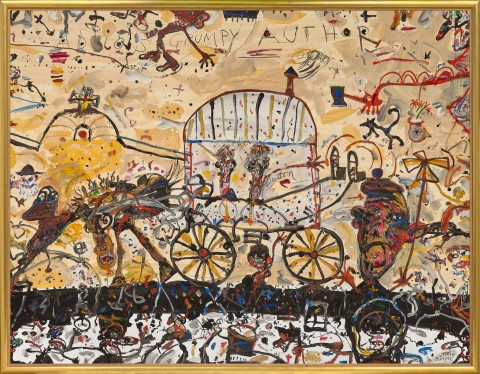 Adios grumpy author [Patrick White and the Gypsy Caravan], 1991 ...