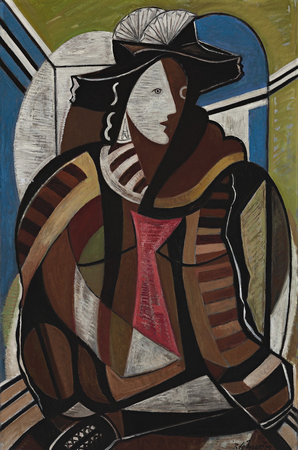 SEATED FIGURE (PORTRAIT OF ANN, LADY BUTLER), c.1954 | Deutscher and ...