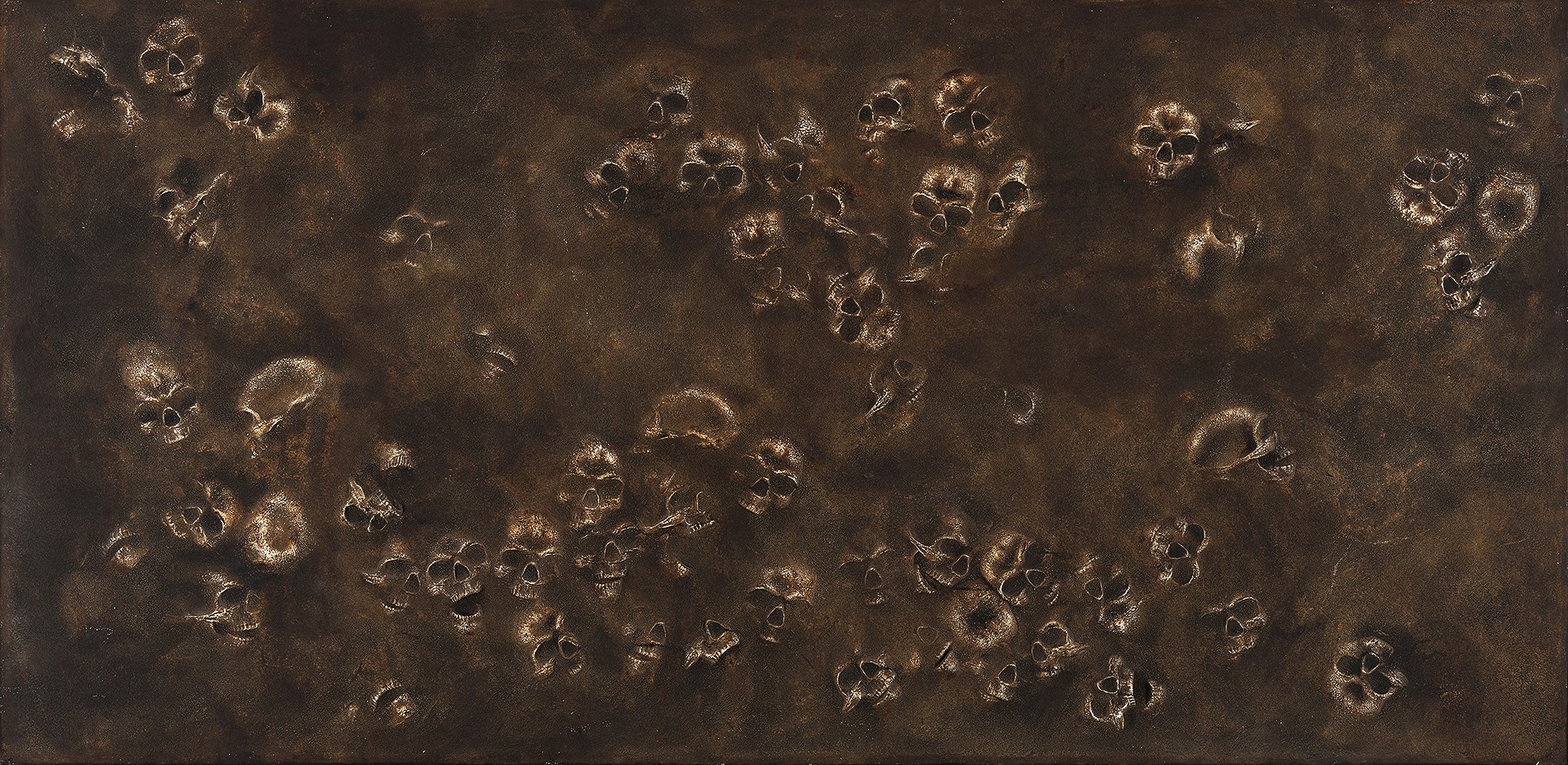 UNTITLED (SKULL PANEL), 2003 | Deutscher and Hackett