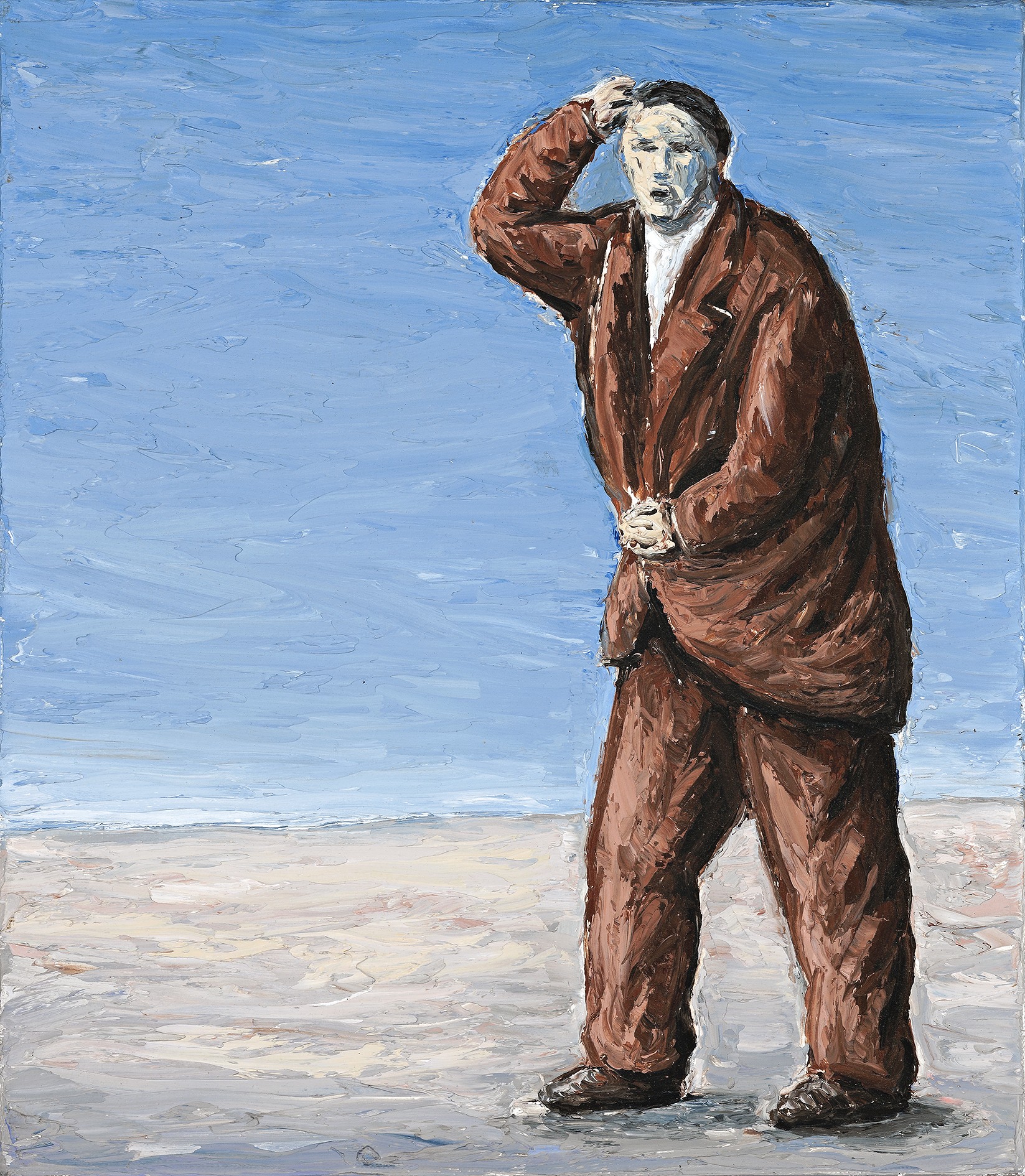PAINTING 1997 (FIGURE SCRATCHING HEAD), 1997 | Deutscher and Hackett