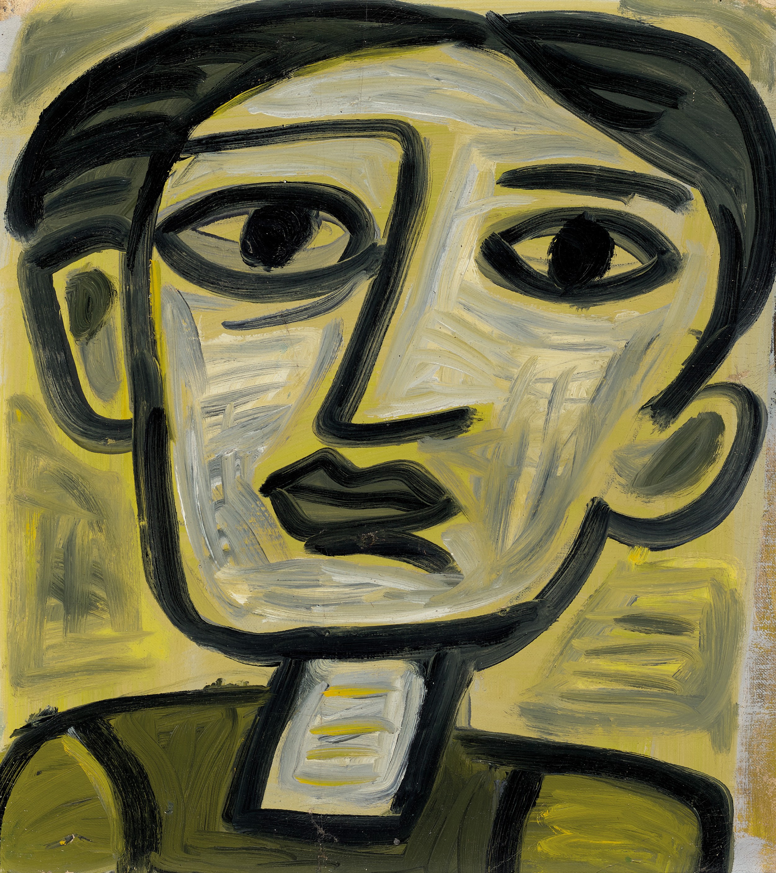 MAN’S HEAD NO. 2 (TP330), c.1952 – 56 | Deutscher and Hackett