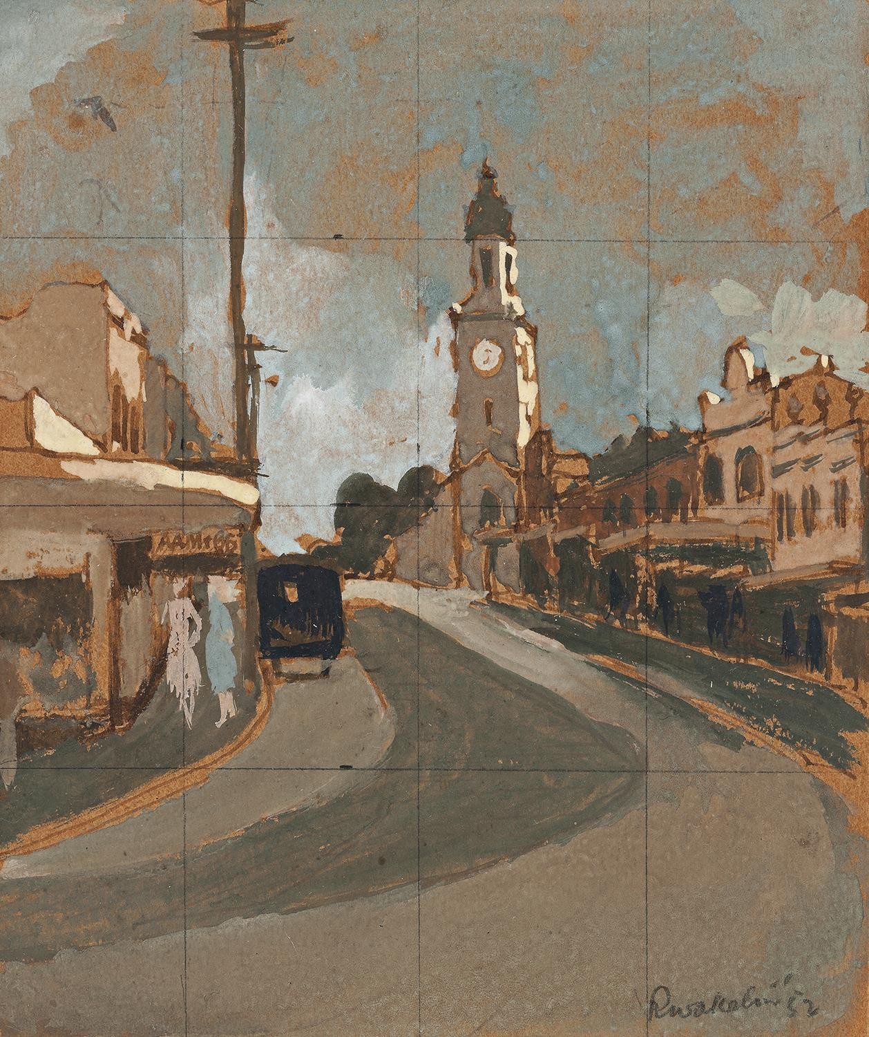 MOUNT STREET, NORTH SYDNEY, 1952 | Deutscher and Hackett